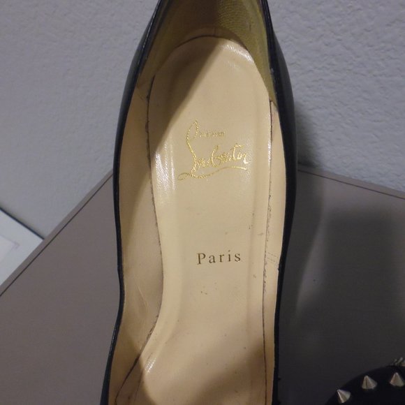 Christian Louboutin | Shoes | Christian Louboutin Lucifer Bow Heels ...